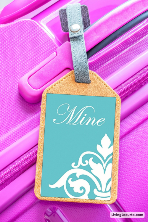 Free Printable Luggage Tags – Bright Designs to Print Today!