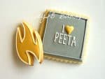 The Hunger Games Cookies - Living Locurto - Cute Party Food, DIYs & Fun ...