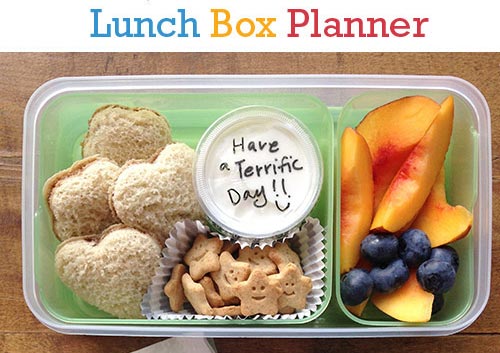 Free Printable School Lunch Box Planner