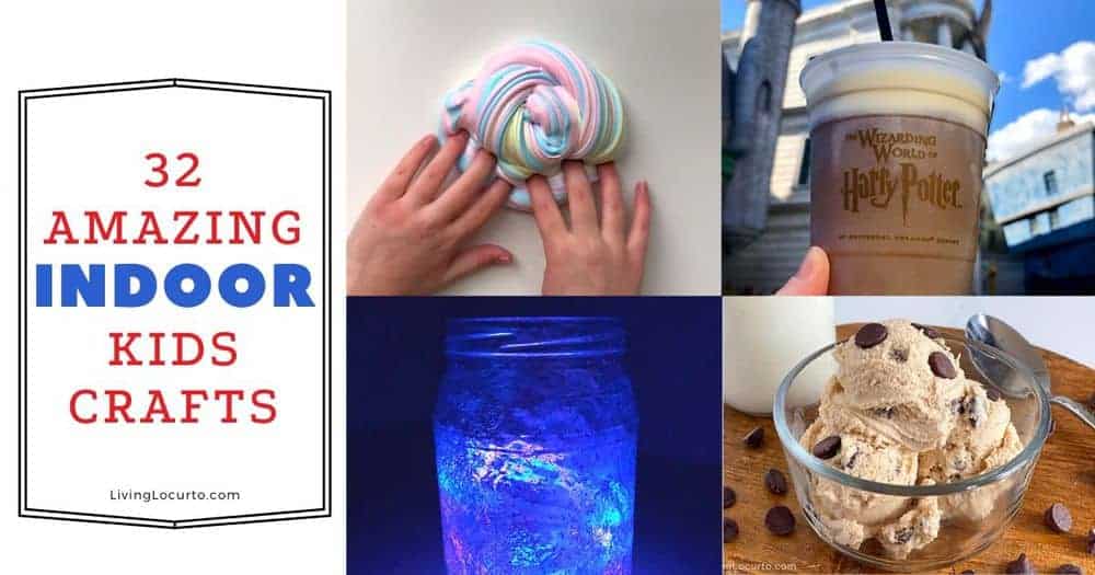 32 Indoor Crafts for Kids - Fun Activities When Bored