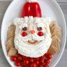 Santa Cheese Ball Recipe | Christmas Party Appetizer