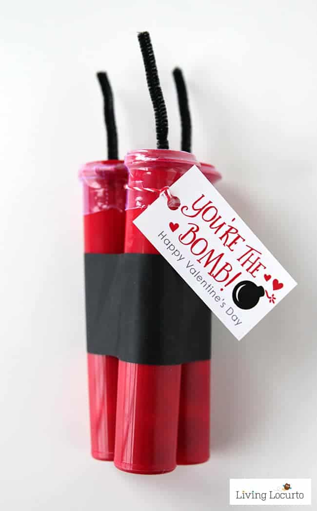 You’re The Bomb! DIY Valentine's Day Candy Craft