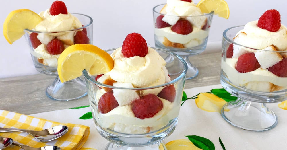 Easy Lemon Raspberry Trifle - A Delicious No-Bake Dessert