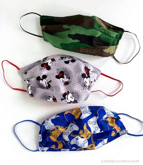 Cute Disney Face Masks For Adults and Kids