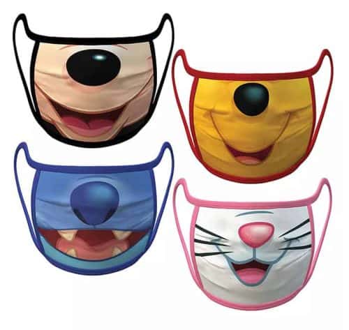 Cute Disney Face Masks For Adults and Kids