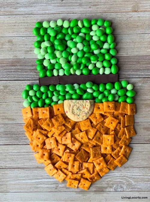 St. Patrick's Day Charcuterie Board - Leprechaun Snack Board