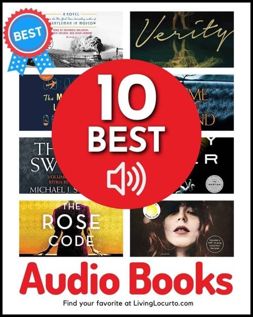 10 Best Audio Books to Listen to in 2025- Living Locurto - Easy Recipes ...