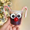 Rudolph Pudding Cups - Living Locurto - Cute Party Food, DIYs & Fun Ideas