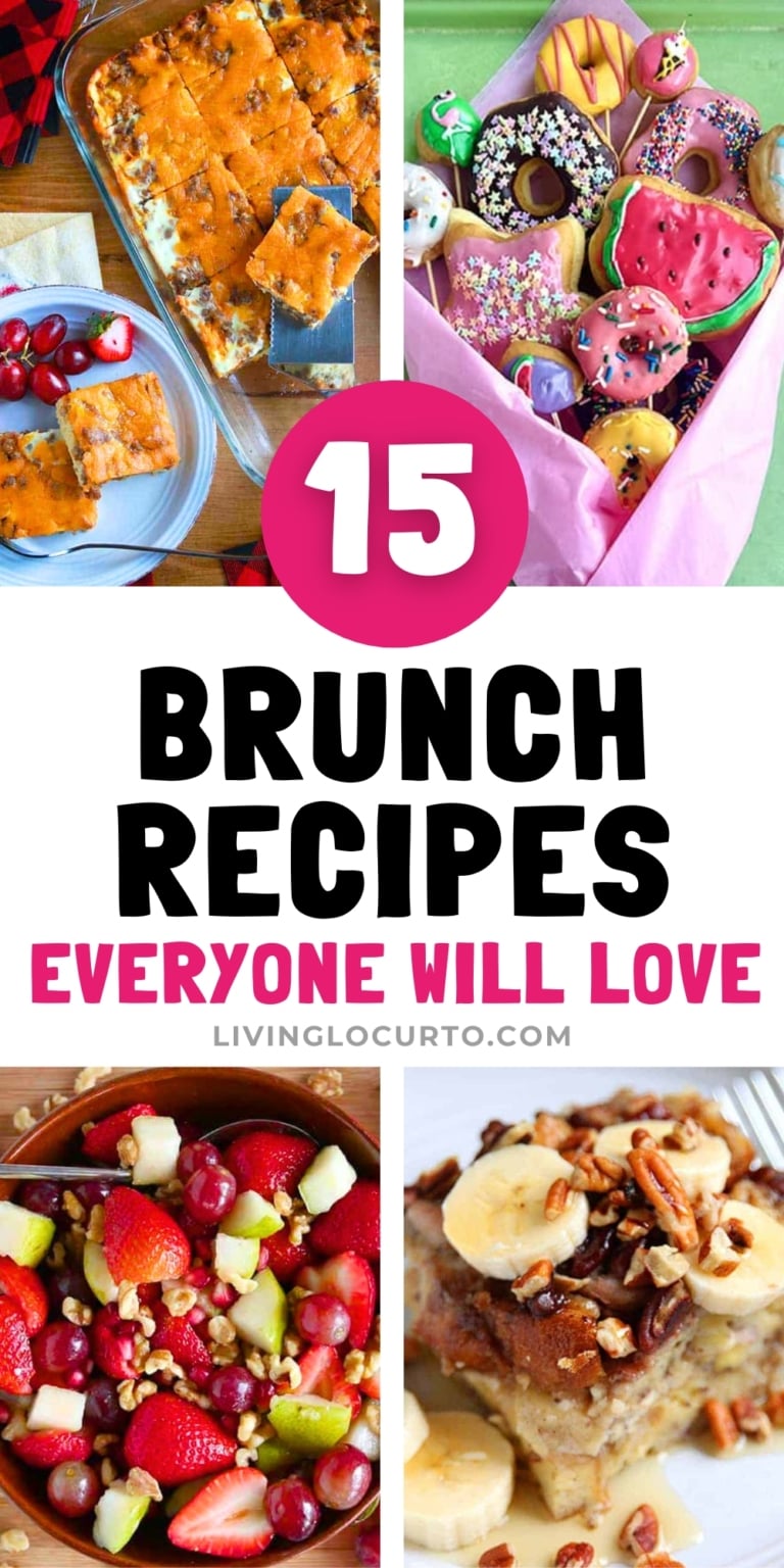 15 Brunch Recipes Everyone Will Love - Living Locurto - Cute Party Food ...