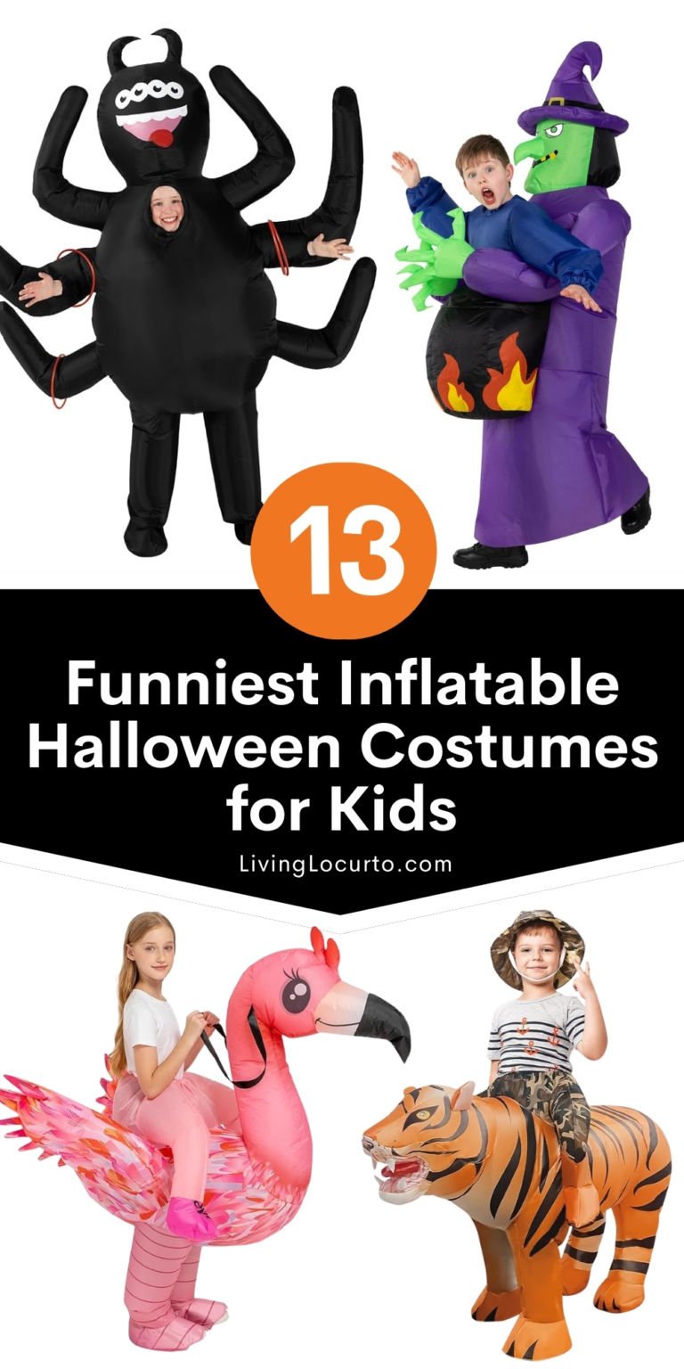 13 Funniest Inflatable Halloween Costumes for Kids in 2025