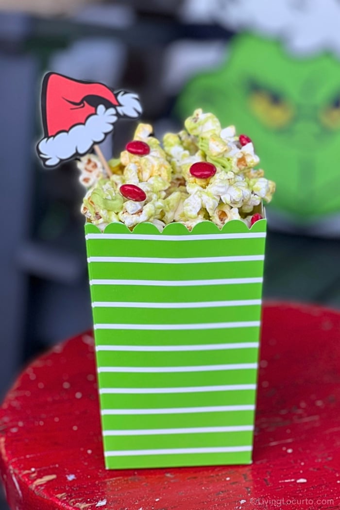 Grinch Popcorn Recipe - Living Locurto