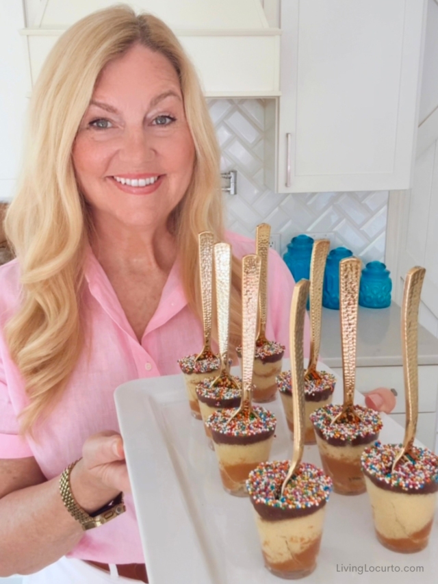 Mini Dot Cakes - Easy Dot Shots Recipe - Living Locurto